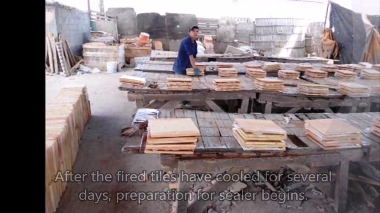 Mexican Saltillo Tile - A Behind the Scenes Look at How it's Made
