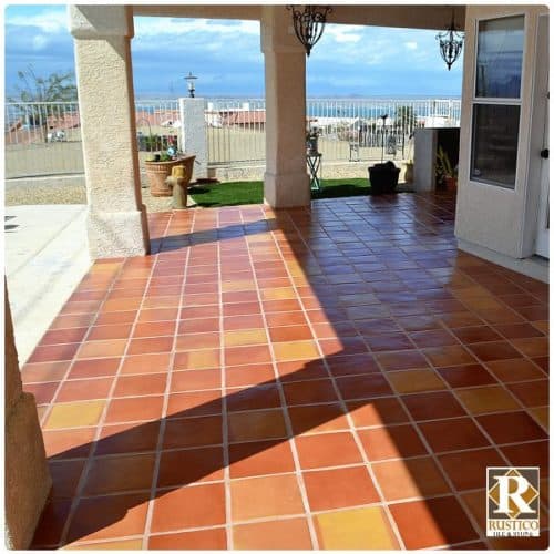 Tell Your Story: 12x12 Mexican Saltillo Tile in Lake Havasu Arizona