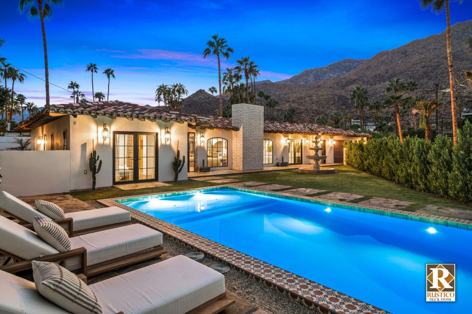 Modern Spanish Revival Home (Inside & Out Photos) | Rustico Tile